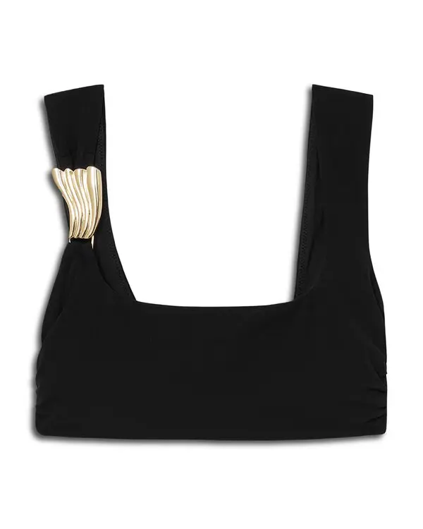 REISS Hardware Trim Bikini Top