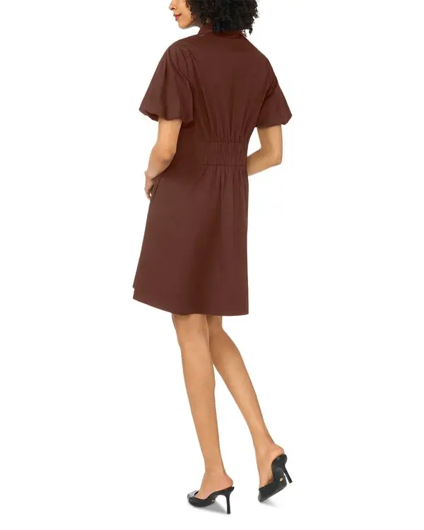 Vince Camuto Puff Sleeve Corset Mini Dress