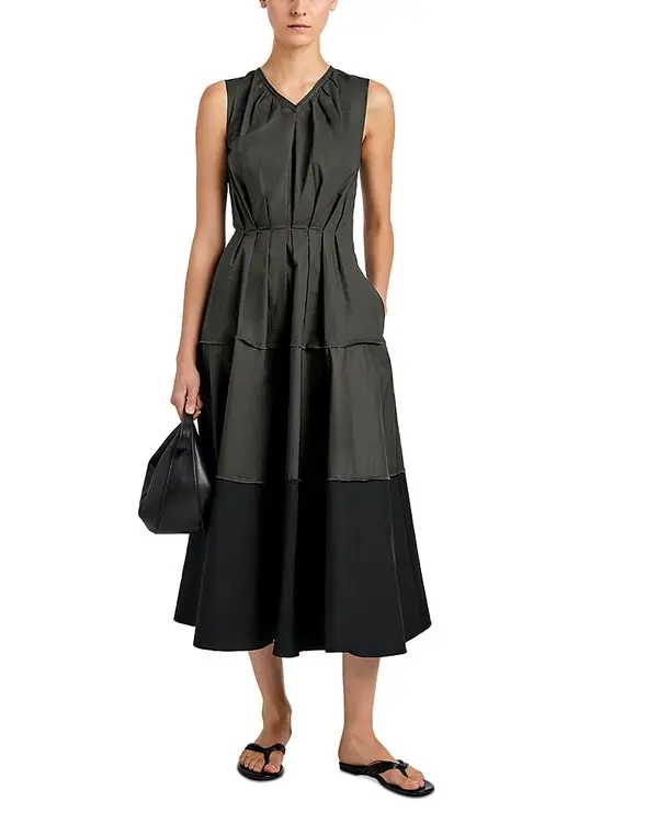 Proenza Schouler White Label Kailey Cotton Stretch Dress