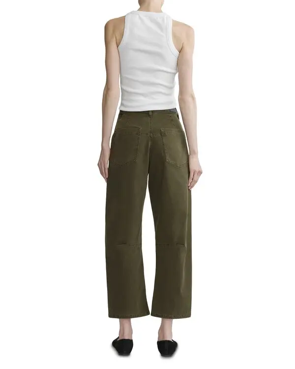 DL1961 Bilie Easy Barrel High Rise Twill Pants
