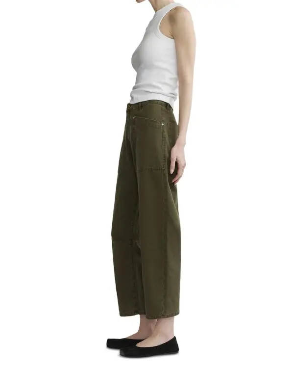 DL1961 Bilie Easy Barrel High Rise Twill Pants
