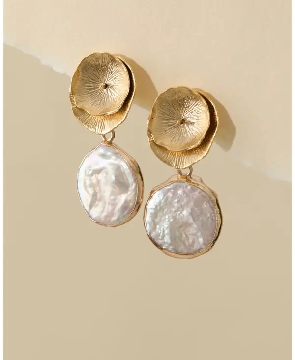 SET & STONES Reese Pearl Earrings