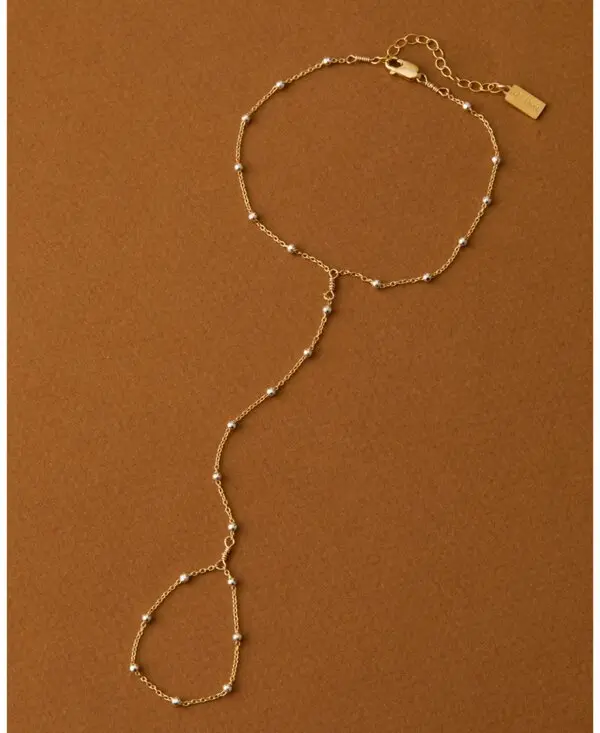 SET & STONES Austen Two Tone Hand Chain