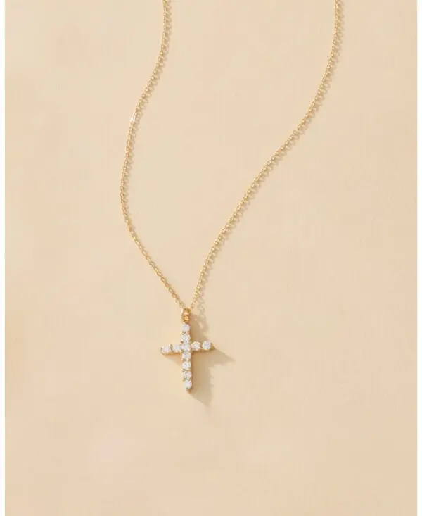 SET & STONES Asher Cross Necklace
