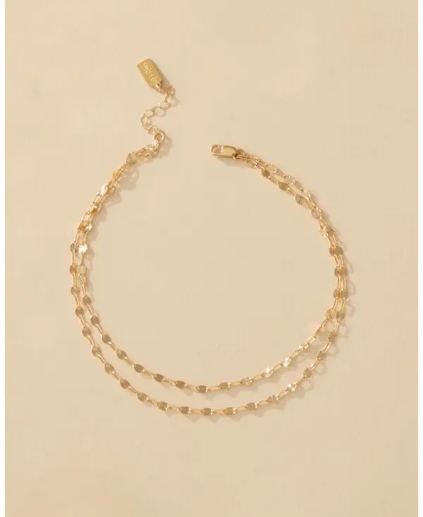 SET & STONES Millie Layered Anklet