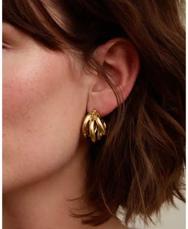 SET & STONES Anniston Hoops