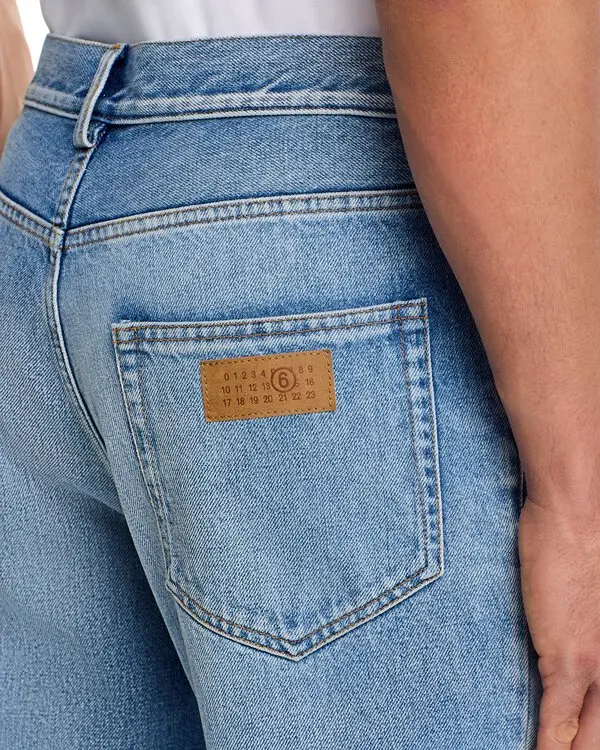 MAISON MARGIELA Five Pocket Straight Fit Jeans