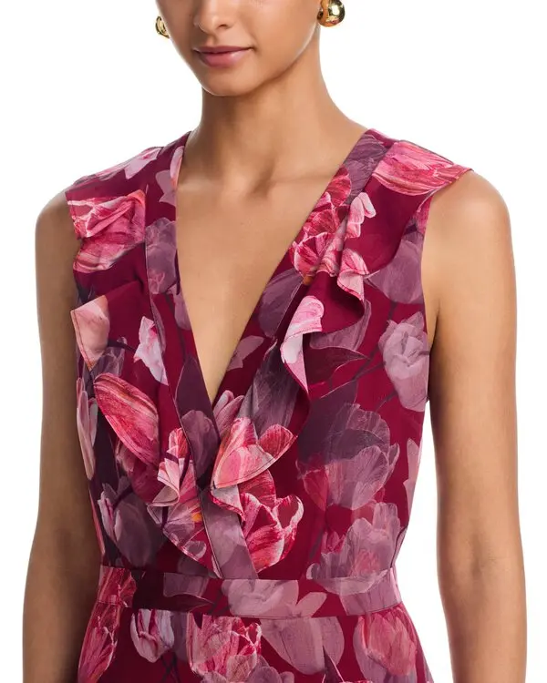 MILLY Nanci Printed Midi Dress
