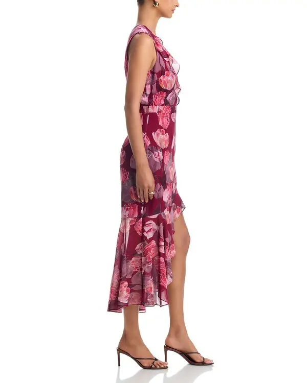 MILLY Nanci Printed Midi Dress