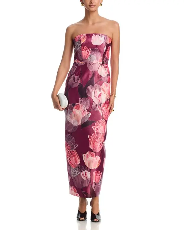 MILLY Orion Tulip Brocade Dress