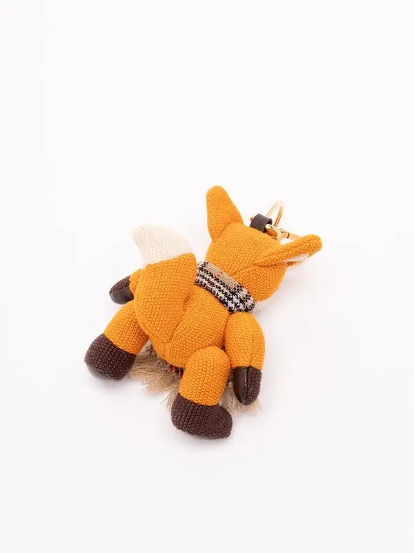 Burberry Fox Scarf Charm - Multicolor