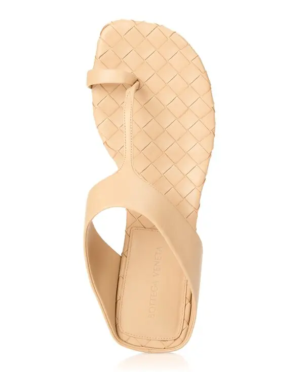 Bottega Veneta Livia Thong Flat Sandals