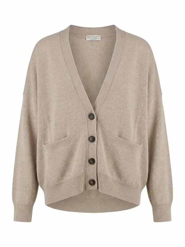 Brunello Cucinelli Cashmere Cardigan - Multicolor