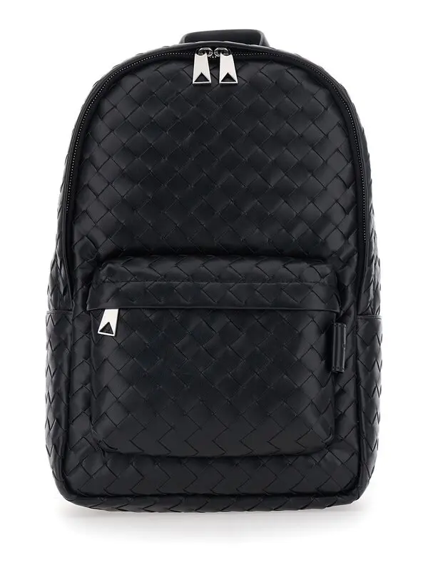 Bottega Veneta Small Intrecciato Leather Backpack - Multicolor