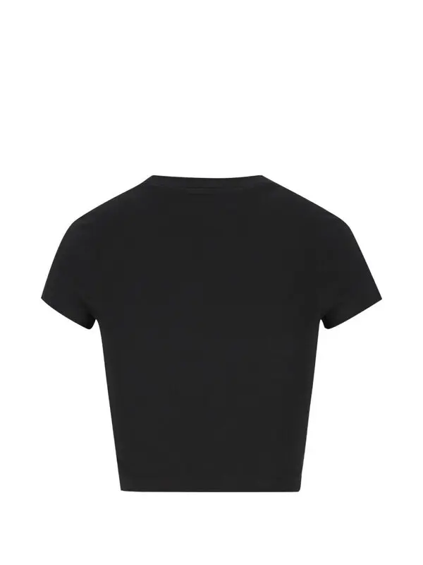 Gucci Cropped Cotton T-shirt - Multicolor