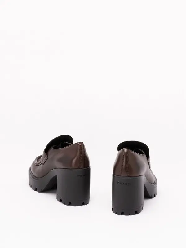 Prada Vintage Leather Loafers