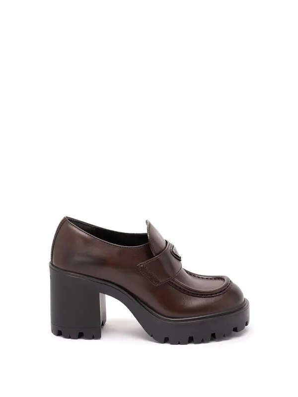 Prada Vintage Leather Loafers - Multicolor