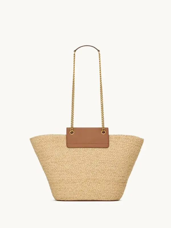 Saint Laurent Manon` Raffia Bag