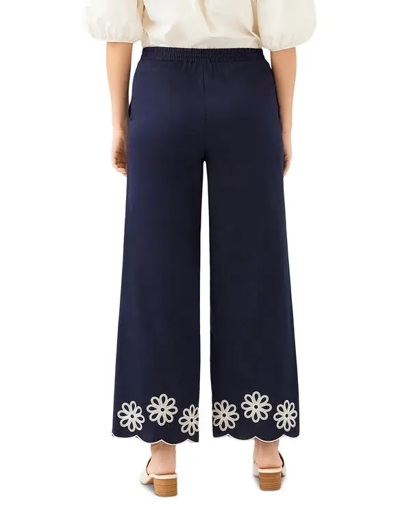 Karen Kane Scallop Drawstring Pants