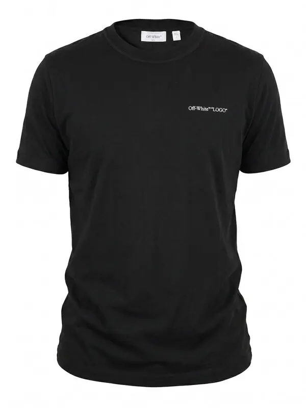 Off-White Logo Quote` Regular T-shirt