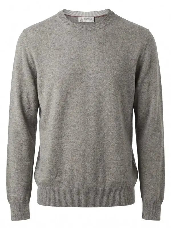 Brunello Cucinelli Cashmere Crew Neck Sweater - Multicolor
