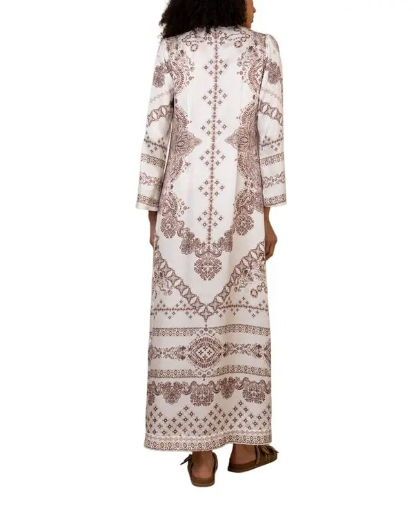 Hale Bob Bridie Charmeuse Dress - Ivory