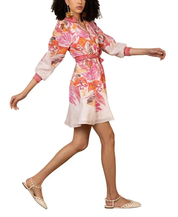 Hale Bob Belize Linen Dress