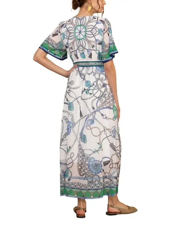 Hale Bob Neve Chiffon Dress