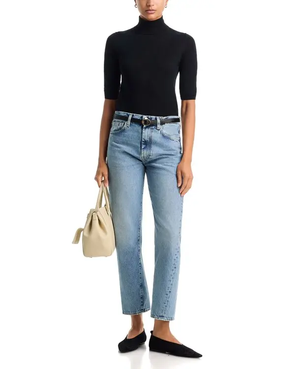 TOTEME Twisted Seam Jeans - Worn Blue