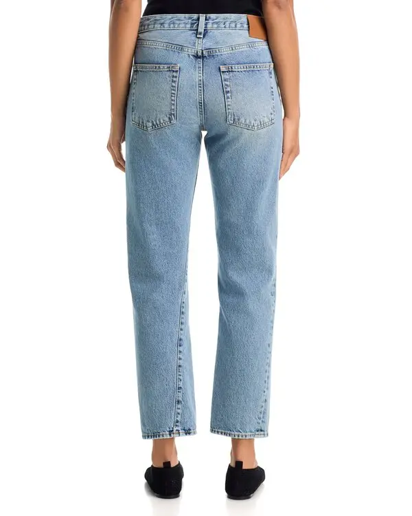 TOTEME Twisted Seam Jeans - Worn Blue