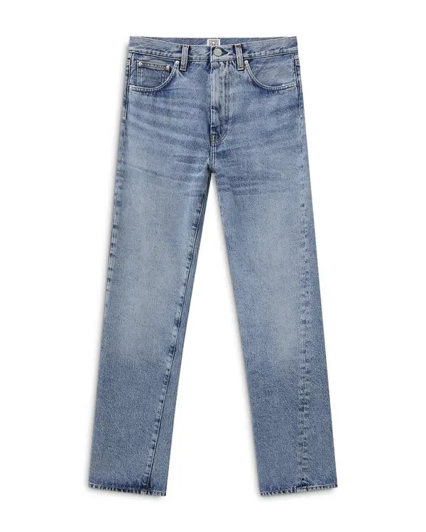 TOTEME Twisted Seam Jeans - Worn Blue