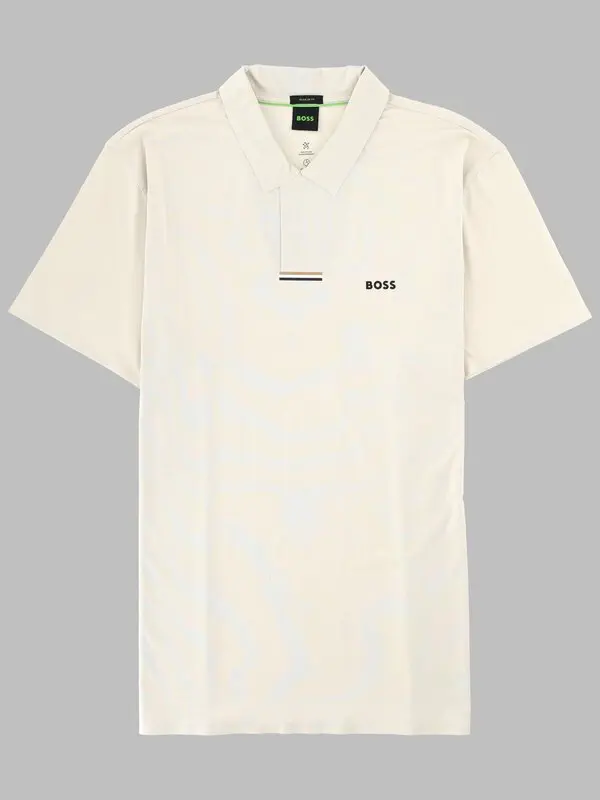 BOSS Polo Con Logo - Ivory