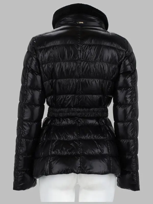 Herno Belted Piumino Jacket - Black