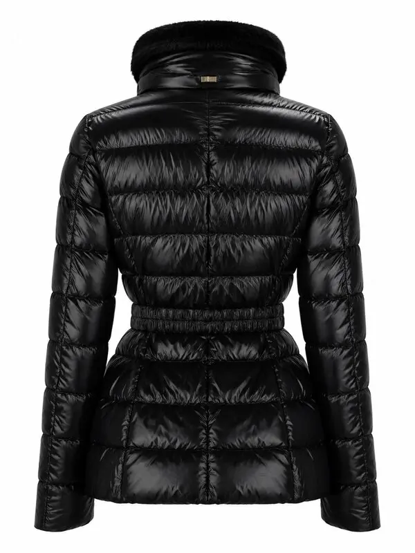 Herno Belted Piumino Jacket - Black