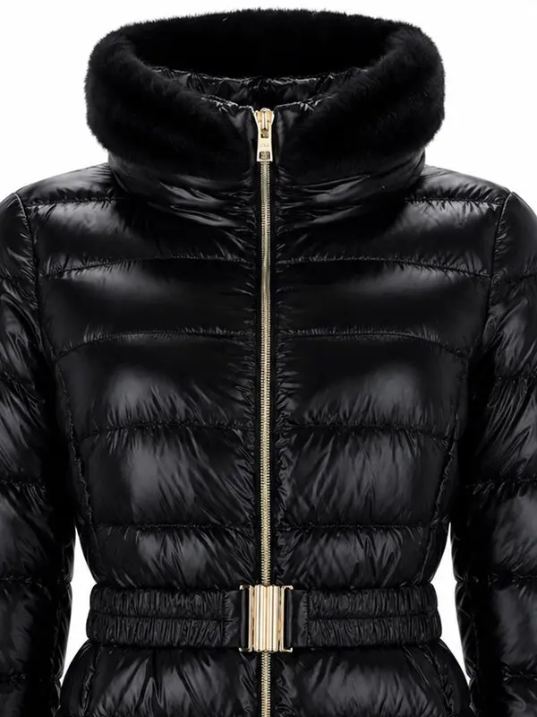 Herno Belted Piumino Jacket - Black