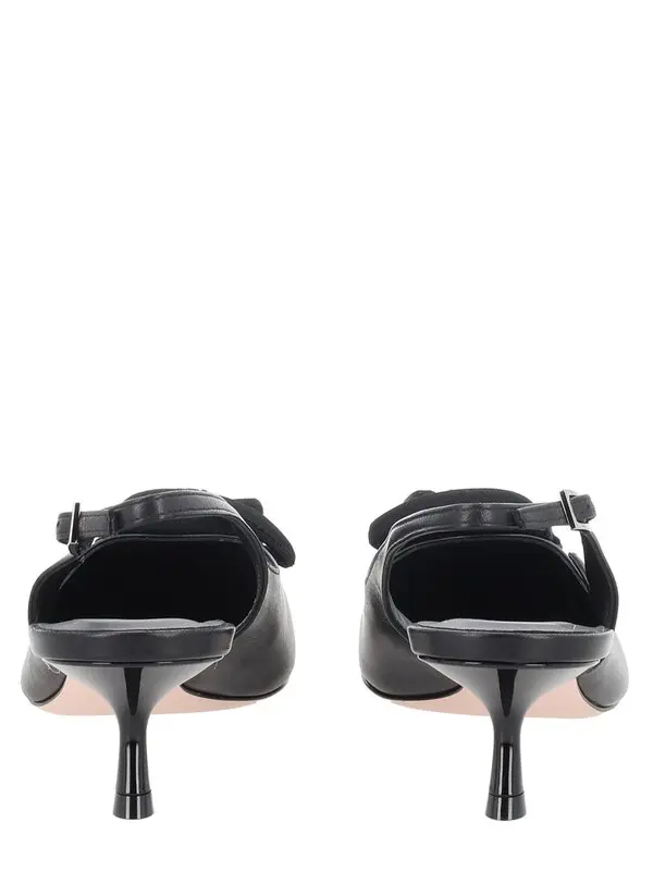 ROGER VIVIER Décolleté Slingback "rose Vivier" In Pelle