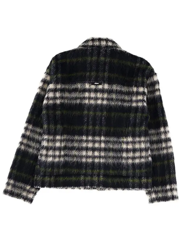 MSGM Plaid Zip Jacket - Multicolour