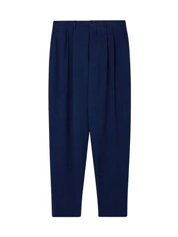 Giorgio Armani Pleated Tailored Shorts - Navy