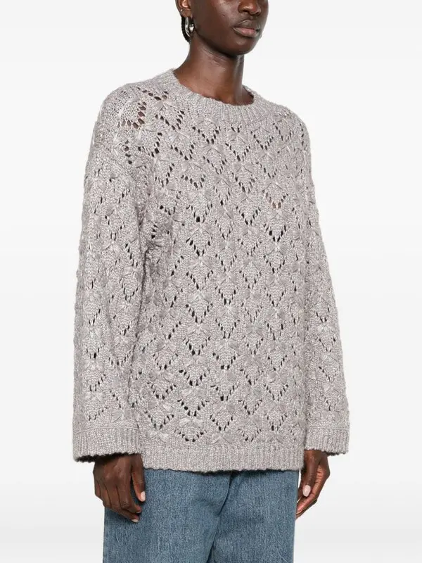 Fabiana Filippi Wool Crewneck Sweater