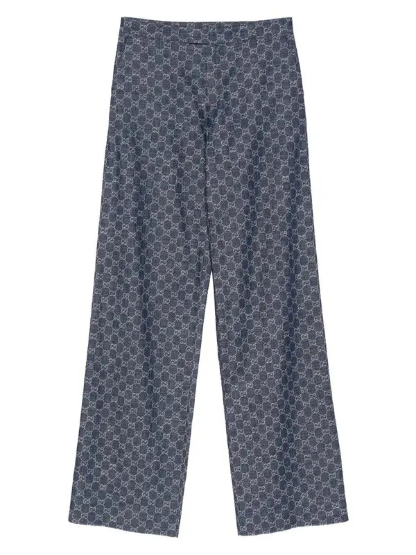 Gucci Gg Cotton Trousers