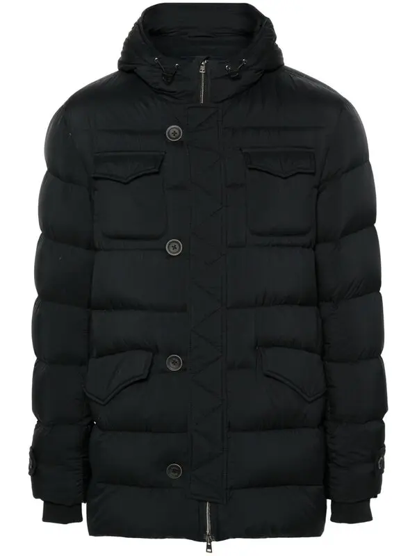 Herno L'eskimo Nylon Down Jacket - Black