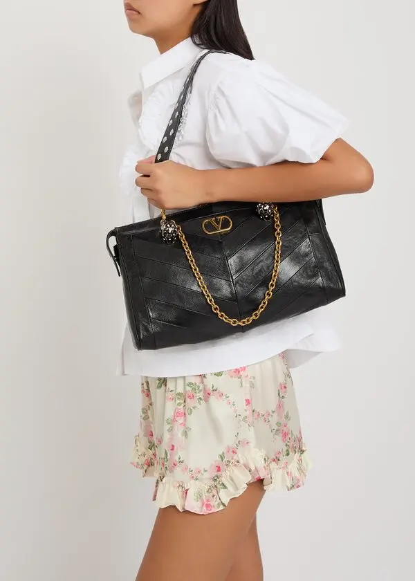 Valentino Garavani Medium Panthea Shoulder Bag