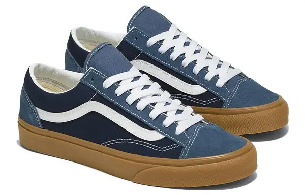 VANS Style 36 Two-tone Sneakers - Blue/white/gum