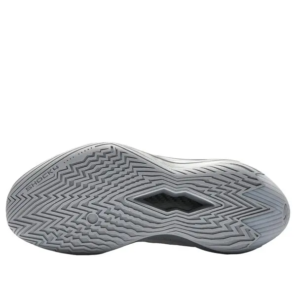 ANTA Shock Wave "silver Wing" Sneakers - Grey/silver