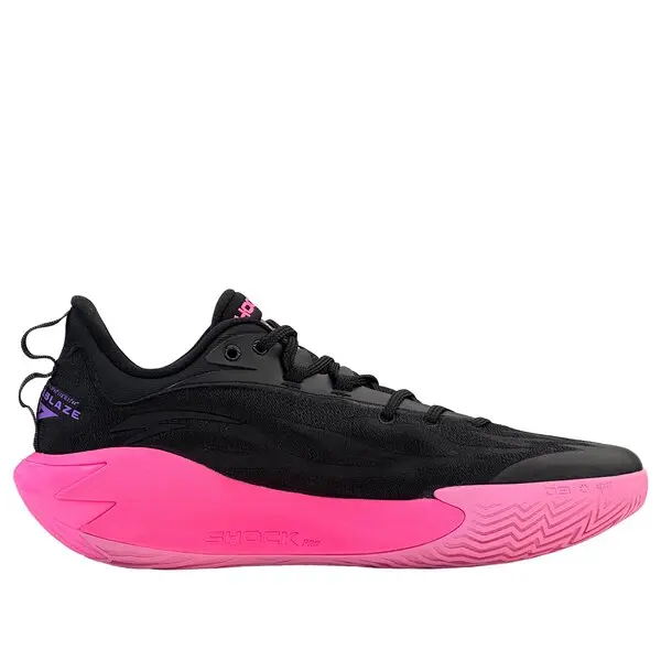 ANTA Shock Wave Pro Sneakers - Black/pink