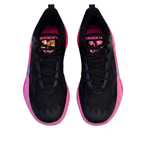 ANTA Shock Wave Pro Sneakers - Black/pink