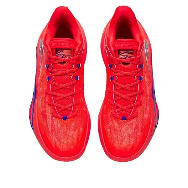 ANTA Shock Wave "lava" Athletic Sneakers