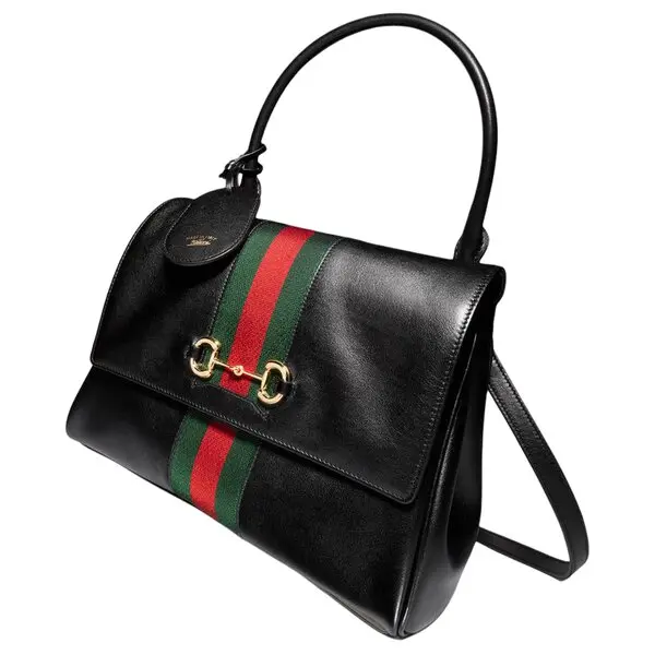 Gucci Paparazzo Medium Top Handle Bag - Black
