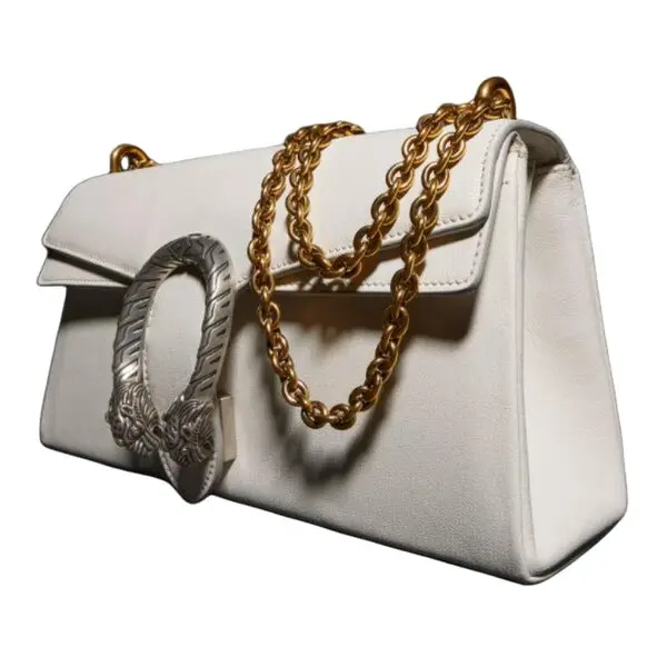 Gucci Dionysus Medium Shoulder Bag - White