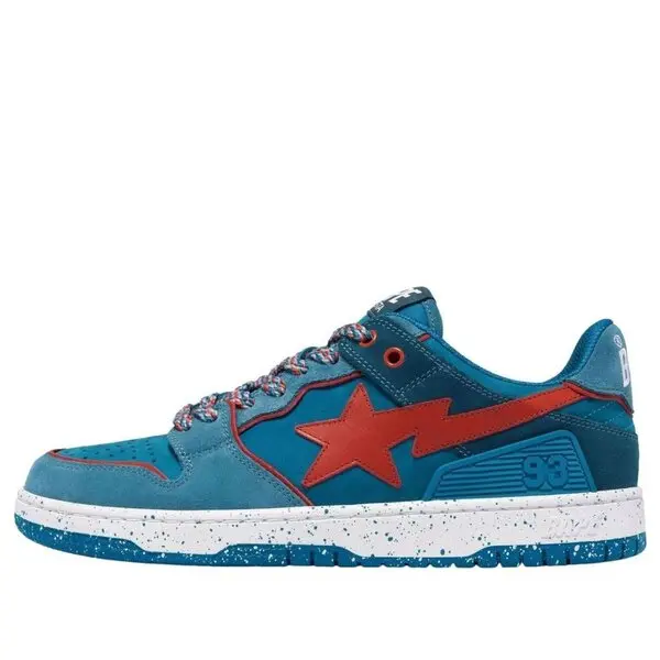 A BATHING APE Sk8 Sta #7 Sneakers - Sax